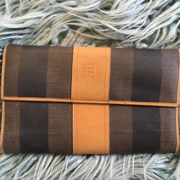 Fendi | Bags | Fendi Roma Billfold Style Wallet | Poshmark